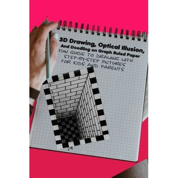 Olivia Hill | Other | 3d Drawing Optical Illusion And Doodling On Graph ...